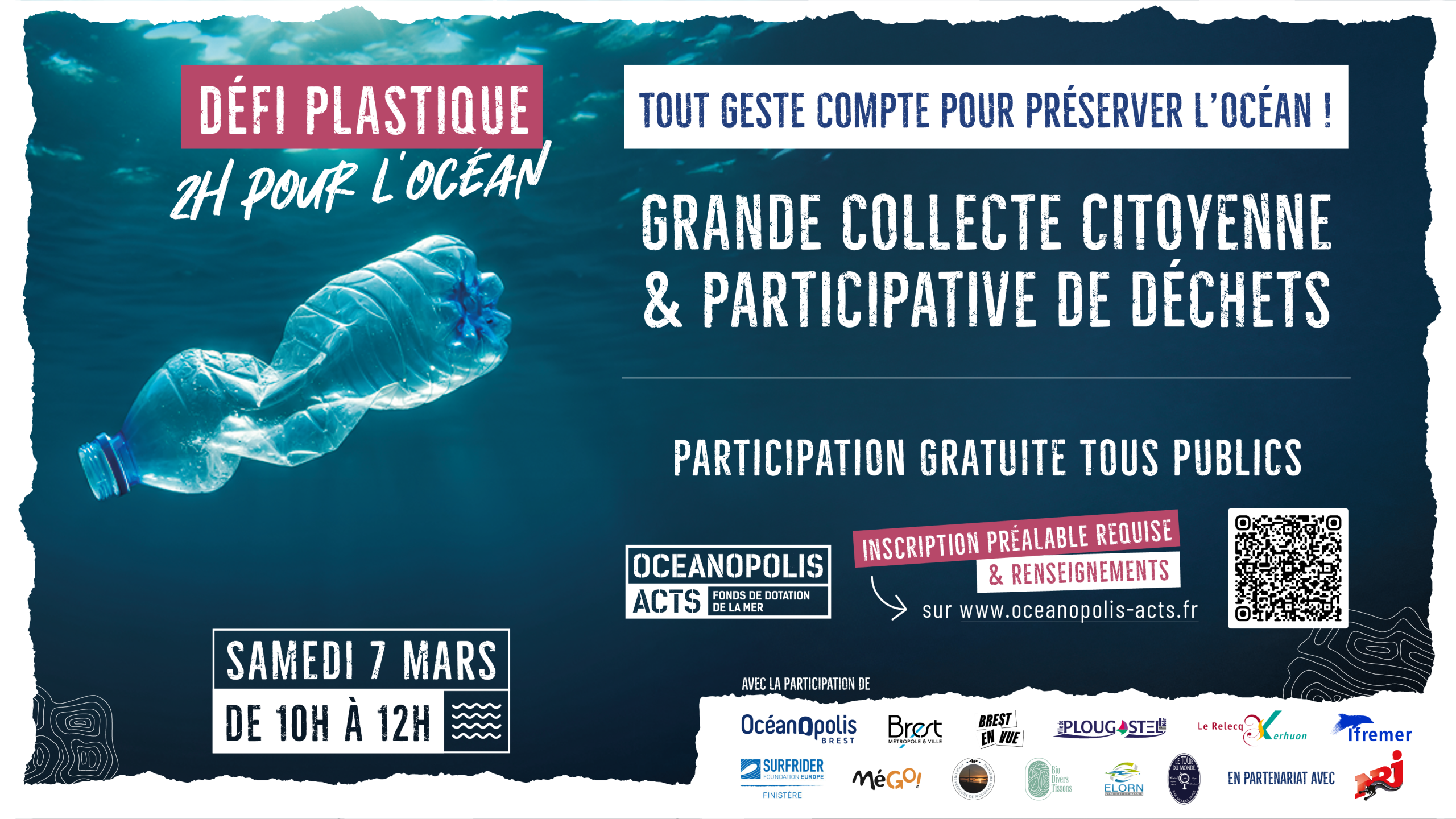 DÉFI PLASTIQUE-2H POUR L'OCÉAN - Oceanopolis Acts